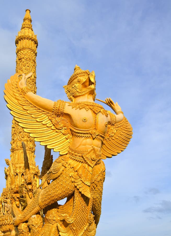Garuda statue stock photo. Image of beautiful, oriental - 19672096