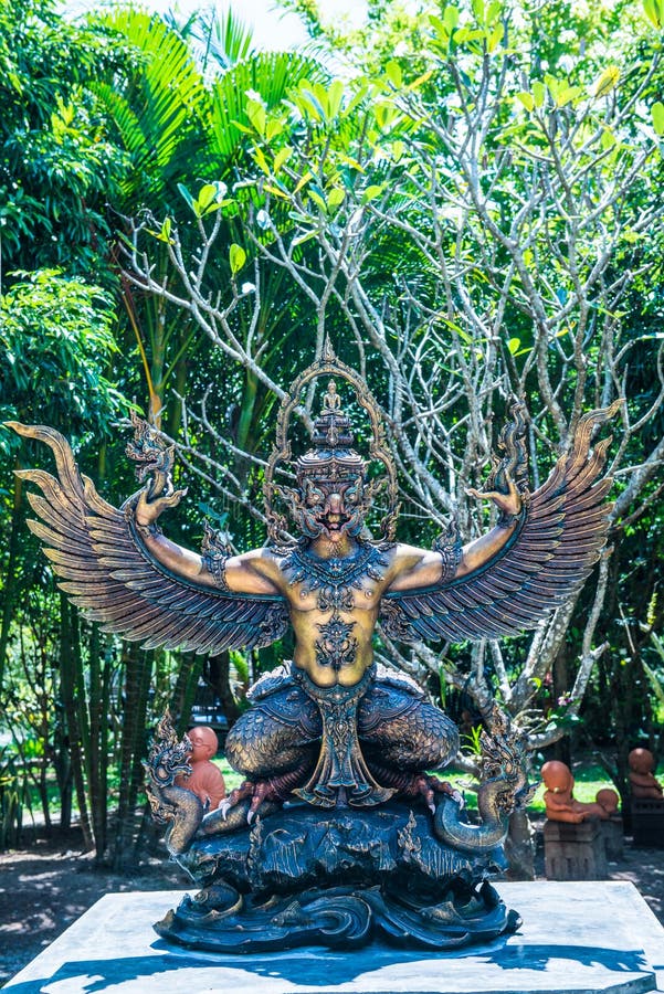 GARUDA STATUE stock photo. Image of temple, museum, taking - 74786540