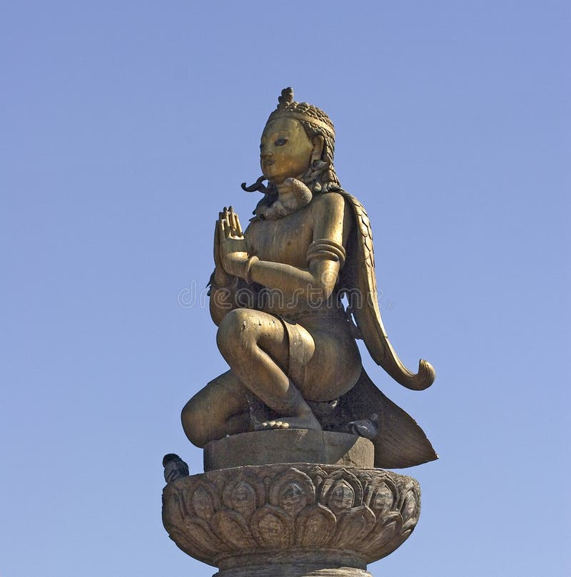 Patan Durbar Square in Nepal Stock Image - Image of stupa, heritage ...