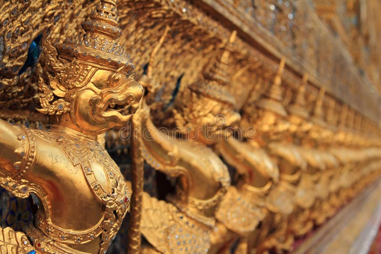 Garuda wall stock image. Image of classical, famous, faith - 32365373