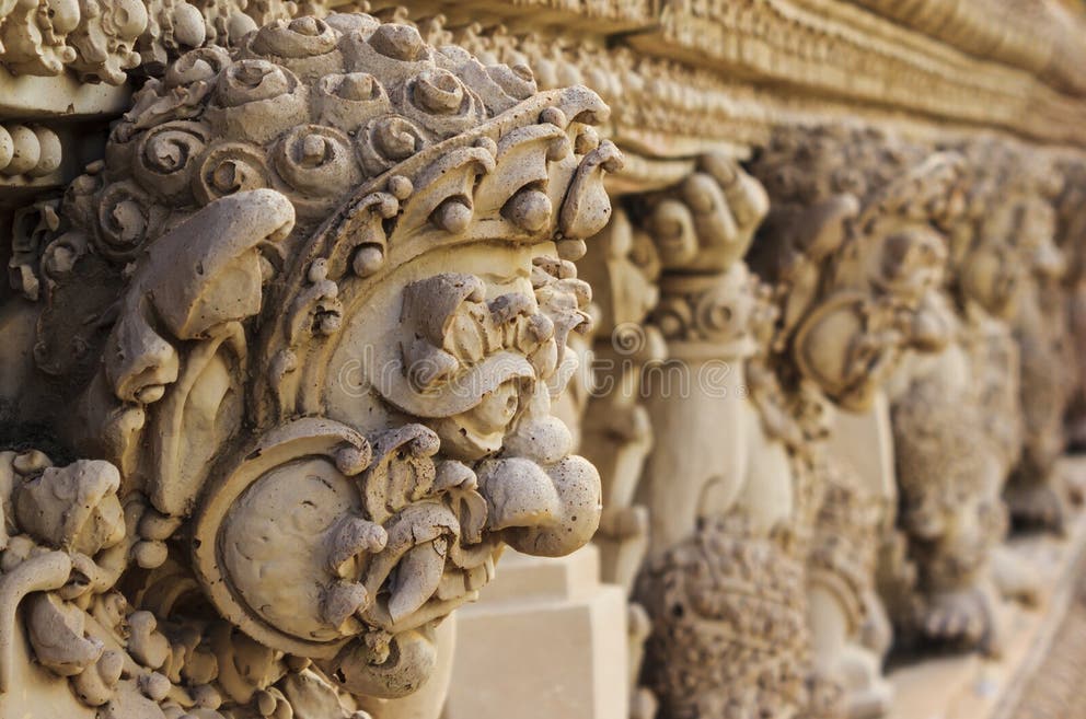 Garuda on wall in temple stock image. Image of ancient - 44098379