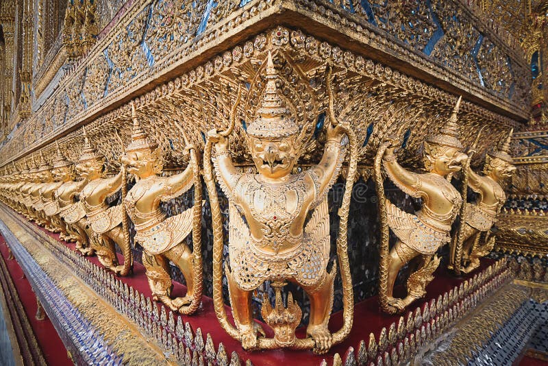 The Garuda stock image. Image of gold, view, garuda, asia - 59269933