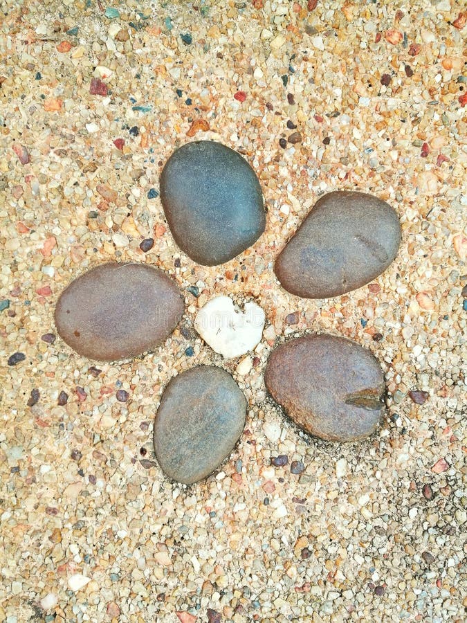 Garvel rock ground stock image. Image of rock, five, wall - 87833221