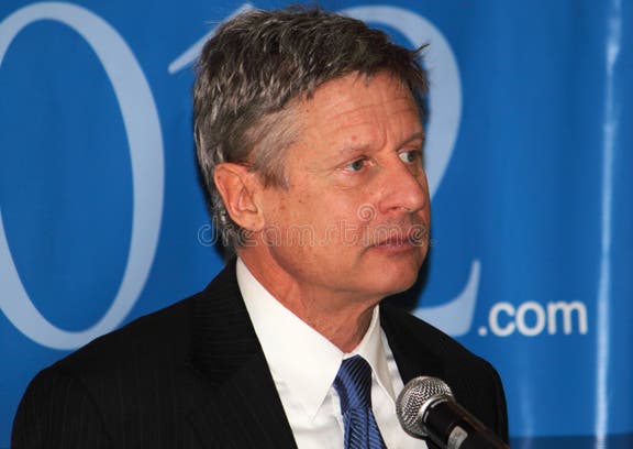 Gary Johnson - Presidential Candidate Editorial Photography - Image of ...