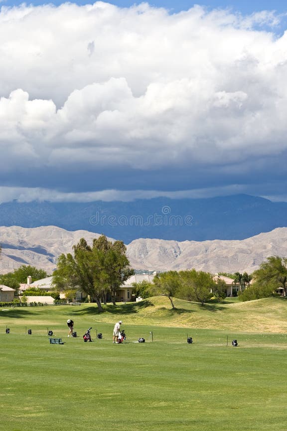 Gary Player Golf Course, Palm Springs Stock Photo - Image of sport ...