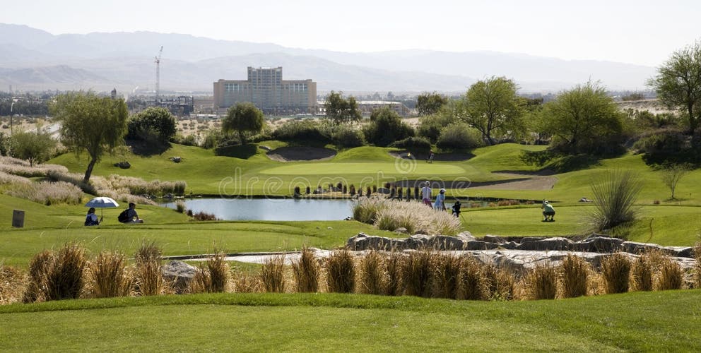 Gary Player Signature Golf Course Stock Image - Image of casino, hazard ...
