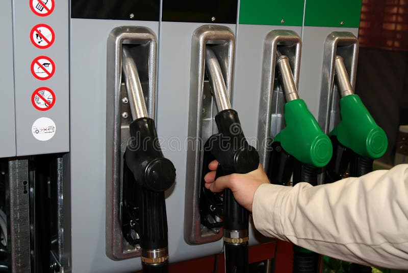 Gas stock image. Image of holding, petrol, fuel, material - 14802403