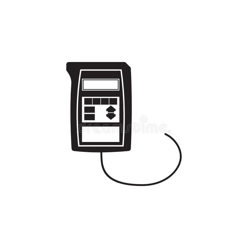 Gas analyzer icon stock vector. Illustration of device - 144032552