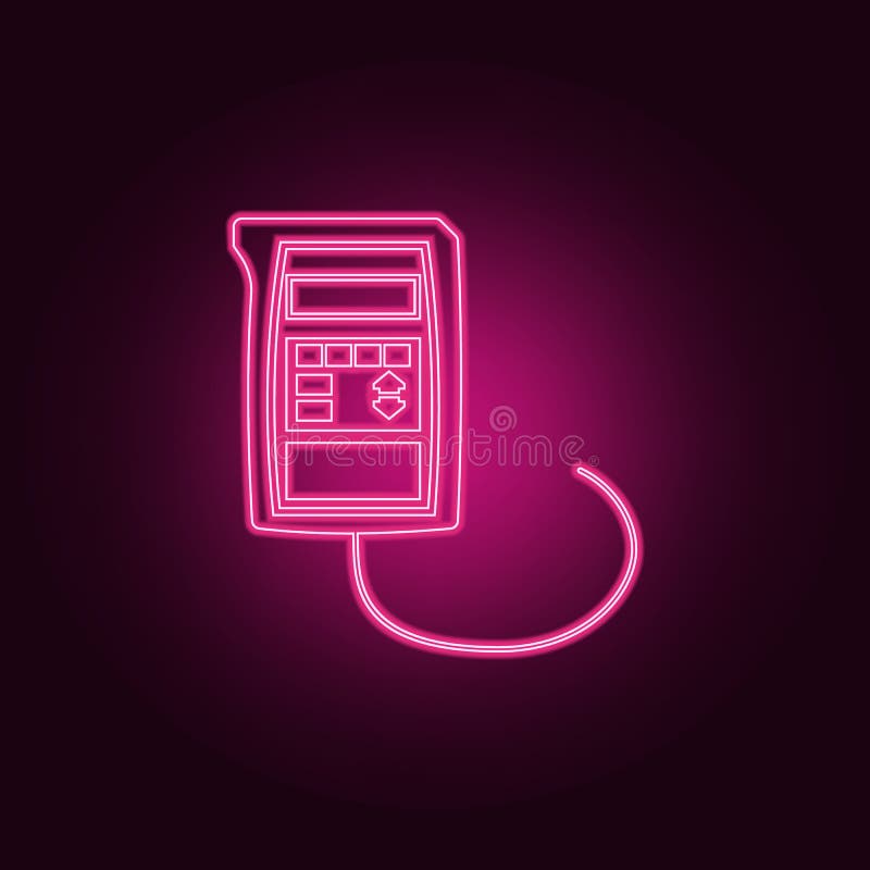 Gas Analyzer Icon. Elements of Measuring Elements in Neon Style Icons ...
