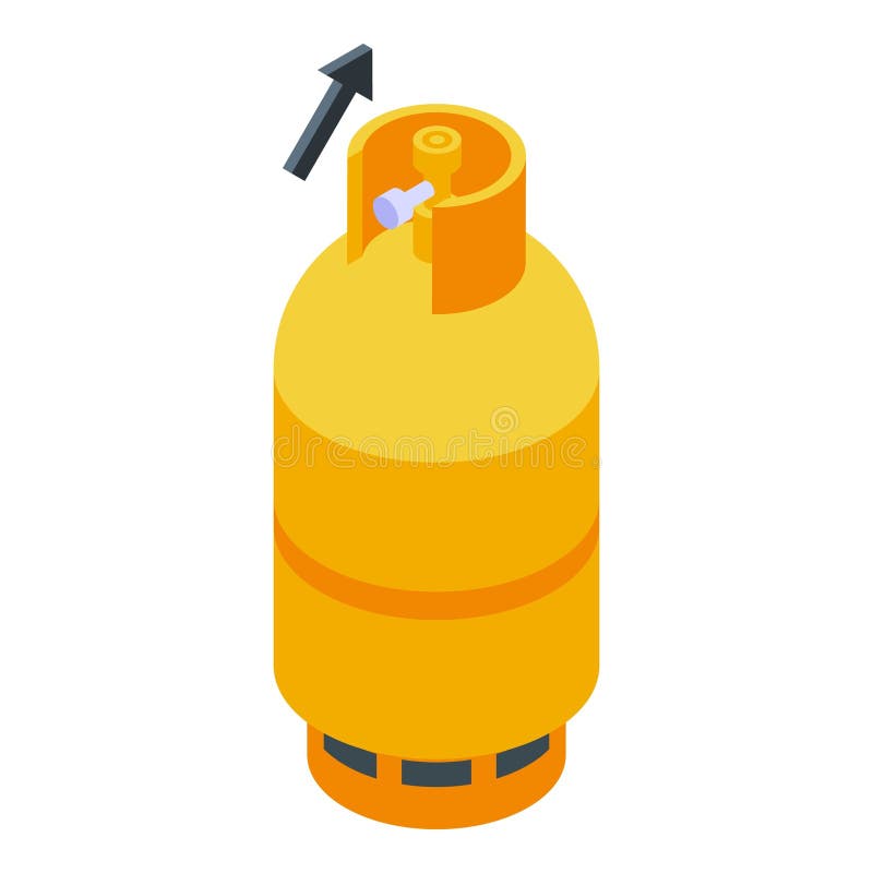 Gas Balloon Icon Isometric Vector. Scale Rate Price Stock Vector ...