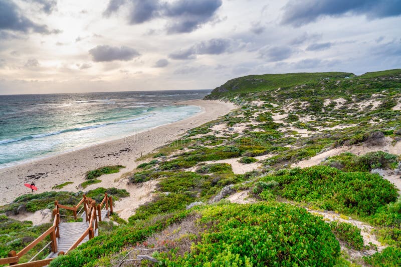 Gas Bay Beach in Margaret River, Australia Stock Photo - Image of ...