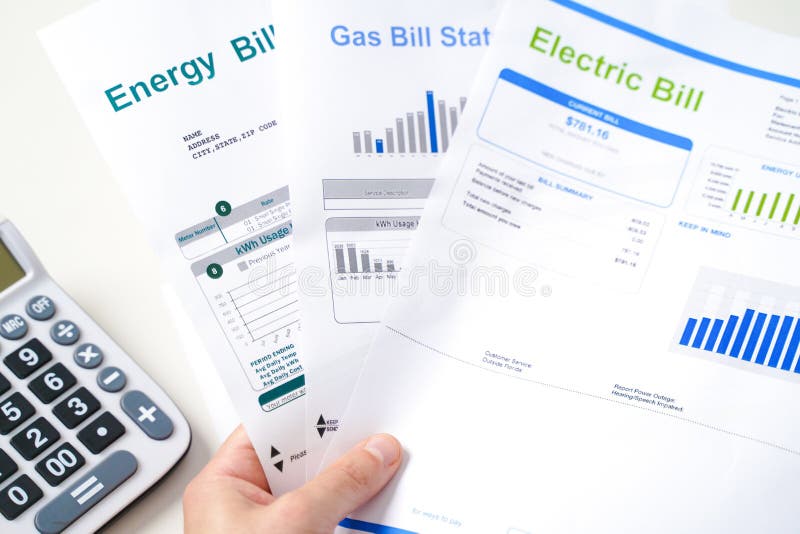 Bill Statement Closeup stock image. Image of bank, balance - 10811919