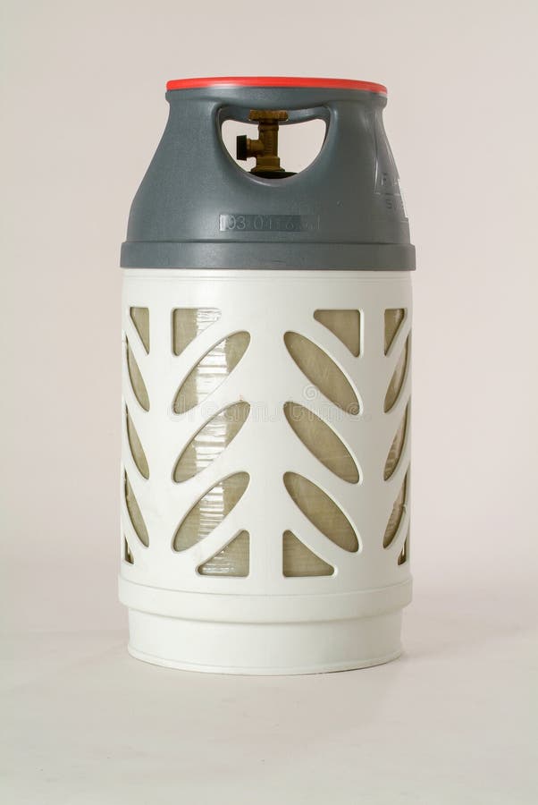 Gas bottle isolated stock photo. Image of metal, bottled - 79111832
