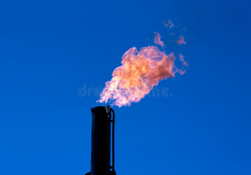 Gas Burn stock photo. Image of burn, refinery, natural - 5914408
