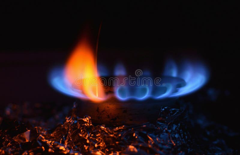 Gas burner stock photo. Image of danger, heat, bright - 39638818