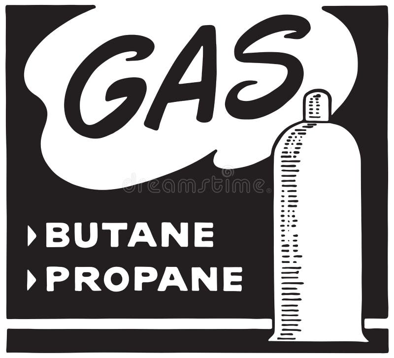 Gas Butane Propane stock illustration. Illustration of butane - 142008197