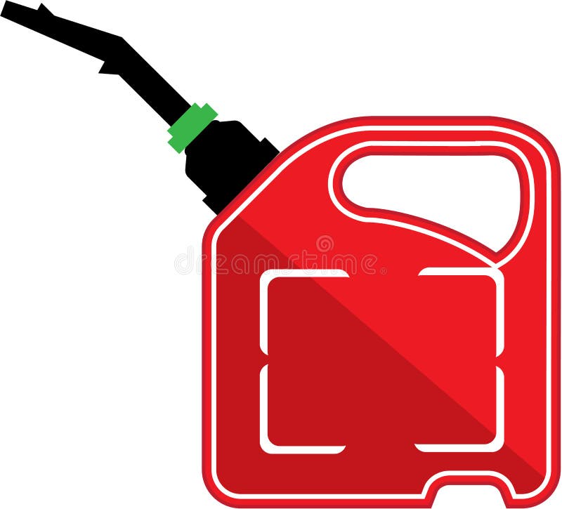 Gas Can Vector stock vector. Illustration of benzine - 62564483