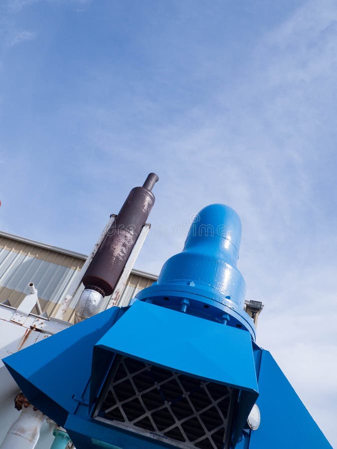 Natural Gas Compressor Suction Control Valve Stock Photo - Image of ...