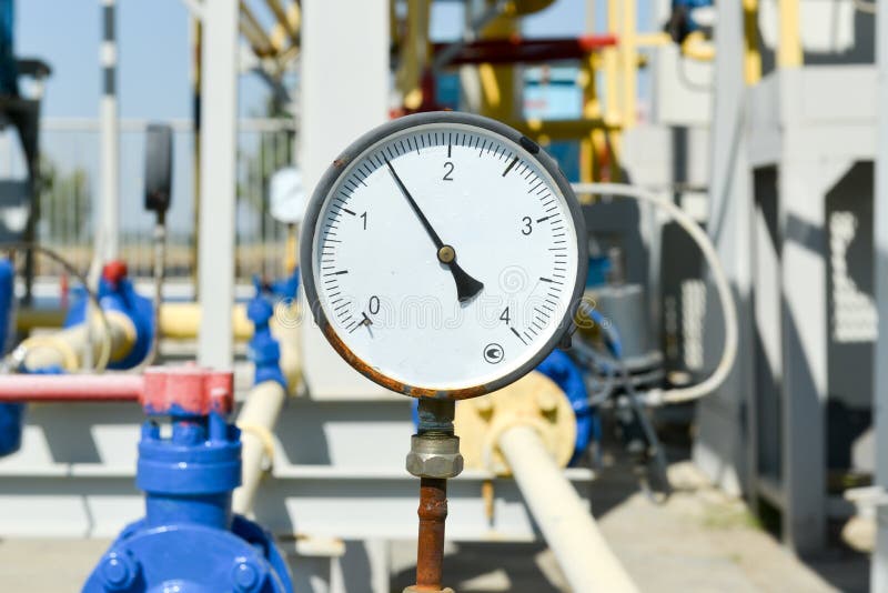 Pressure gauge stock photo. Image of production, machine - 55942472