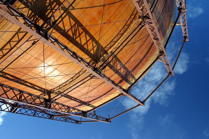 Gas Container stock image. Image of vast, storage, girders - 105503