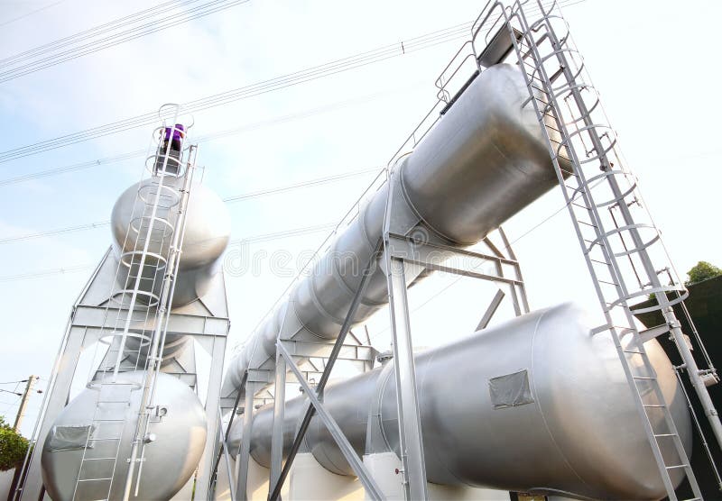 Gas container stock photo. Image of industry, production - 22944344