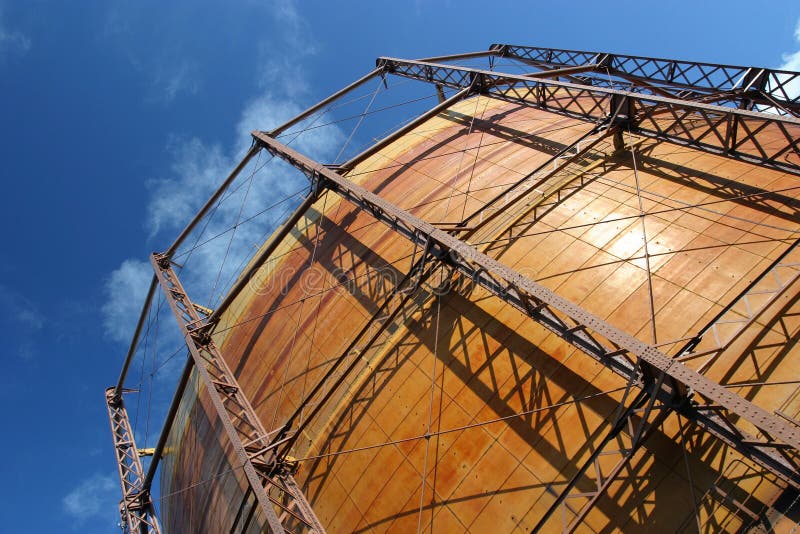 Gas Container stock photo. Image of huge, rusty, energy - 469014