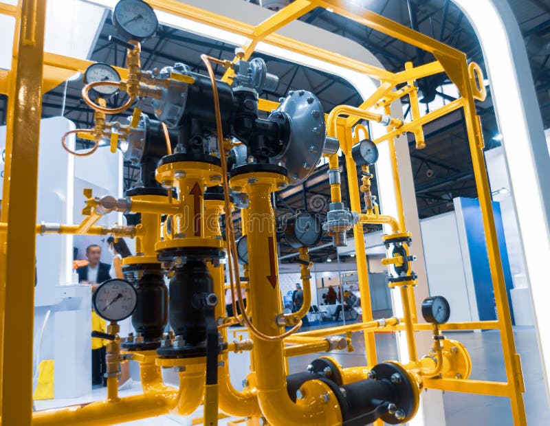 Gas Control Point. Device for Maintaining Gas Pressure and Automatic ...