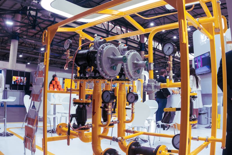 Gas Control Point. Device for Maintaining Gas Pressure and Automatic ...