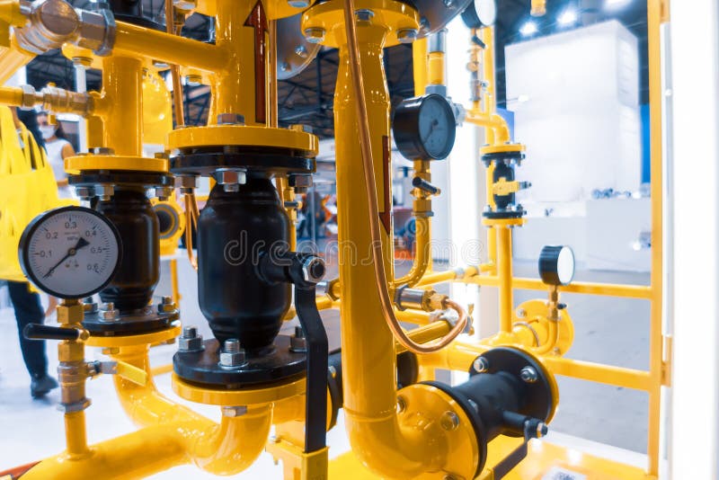 Gas Control Point. Device for Maintaining Gas Pressure and Automatic ...