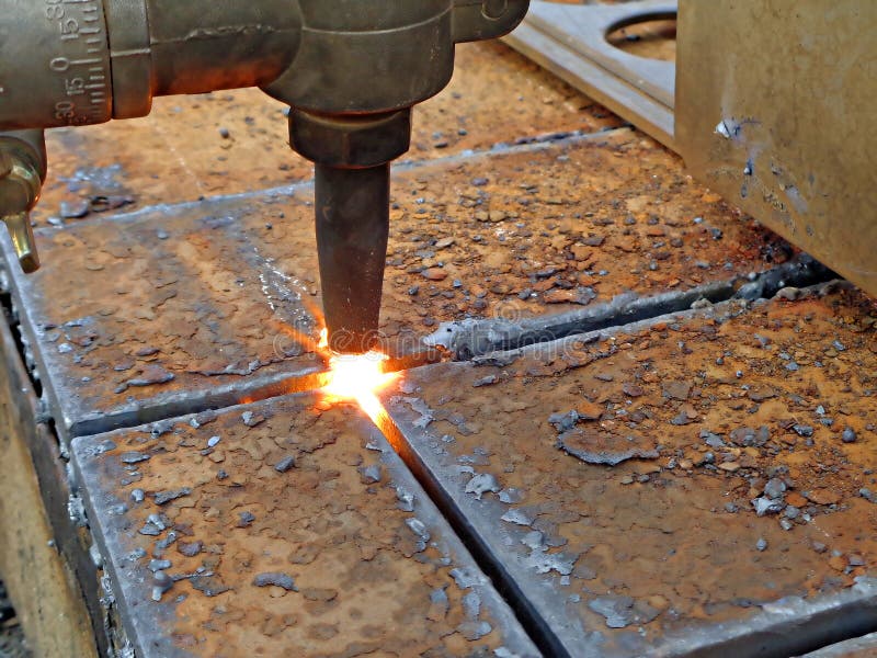 Gas Cutting Machine stock image. Image of cutting, machinery - 86523471