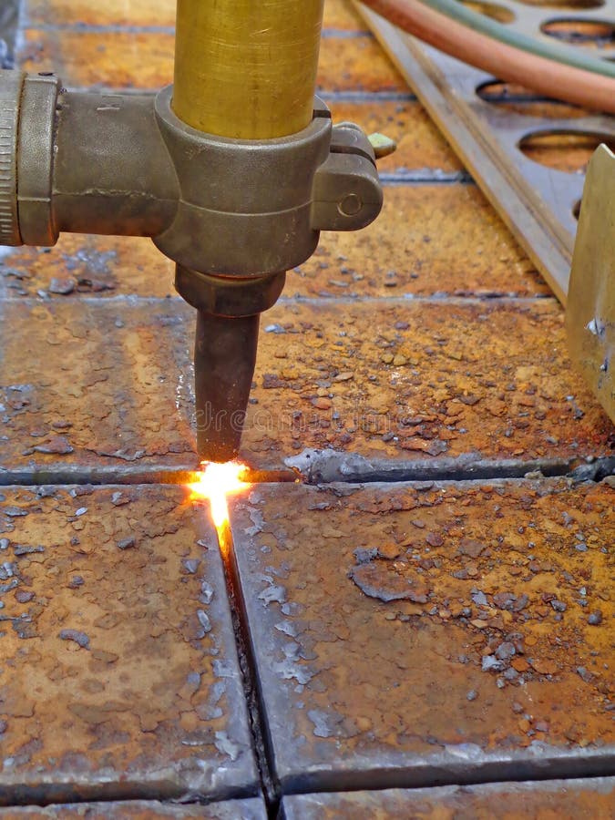 Gas Cutting Machine stock photo. Image of industry, cutting - 86523602