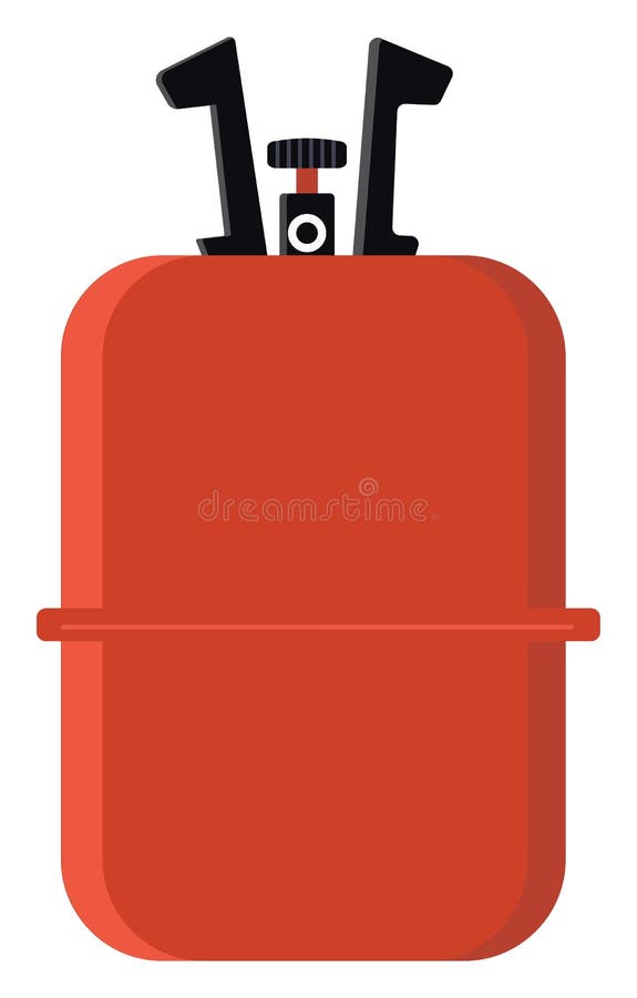 A Gas Cylinder , Vector or Color Illustration Stock Vector ...