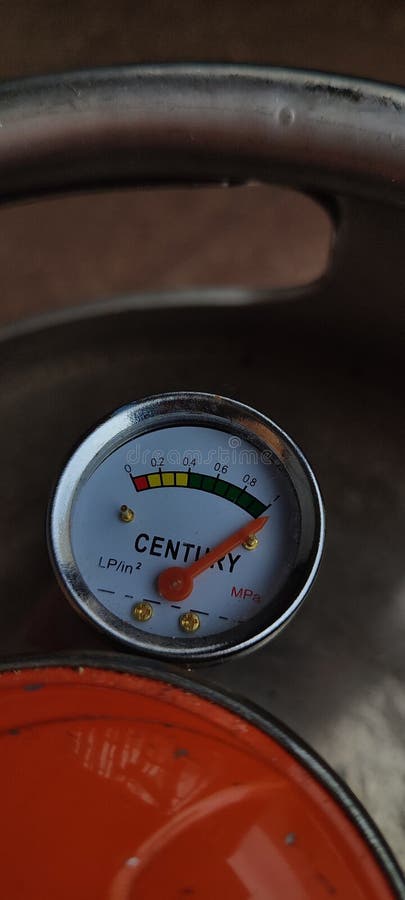 Gas cylinder meter stock photo. Image of meter, pressure - 244865168