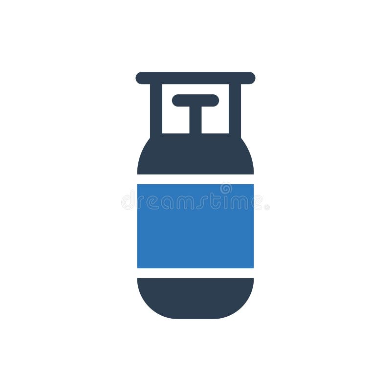 Gas cylinder tank icon stock vector. Illustration of tank - 389805365