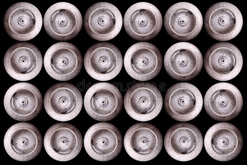 Gas cylinder top view stock image. Image of propane, residential - 35694099