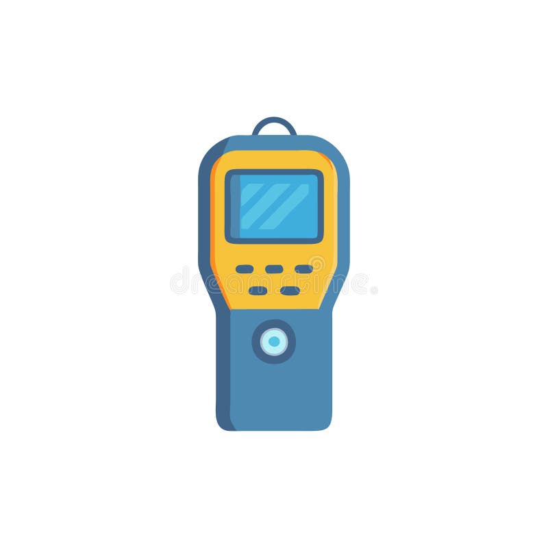 Gas Detector Icon for Safety Stock Illustration - Illustration of ...