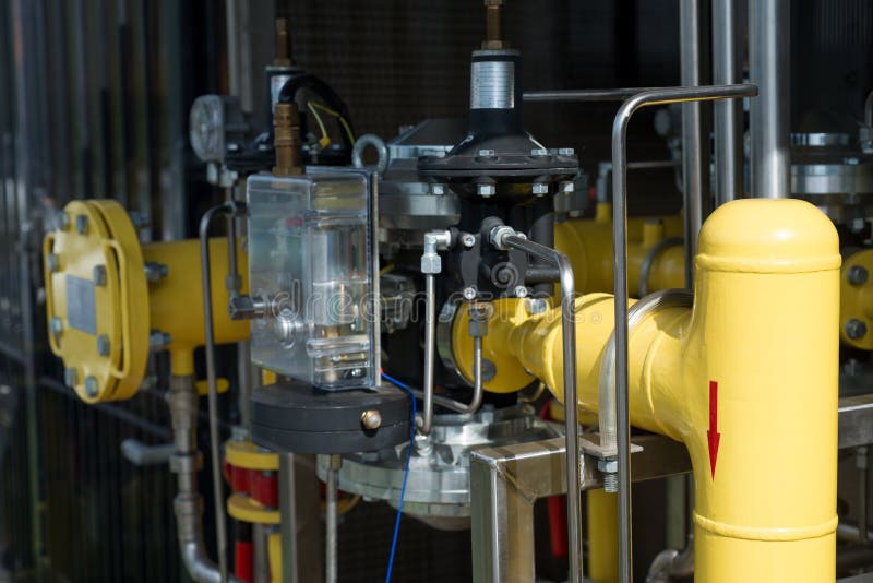 Gas distribution system stock photo. Image of connection - 159249164