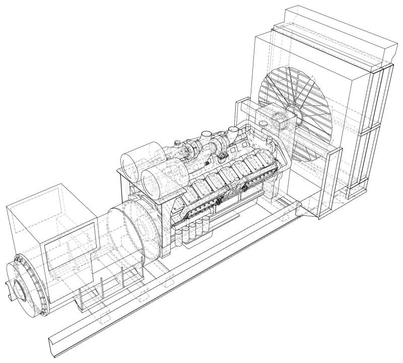 Gas-engine. Gas Engine is an Internal Combustion Engine Which Runs on a ...