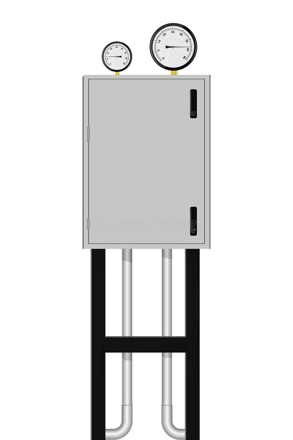 Gas Equipment. Pipeline.gas Pipeline Vector Graphics Stock Vector ...