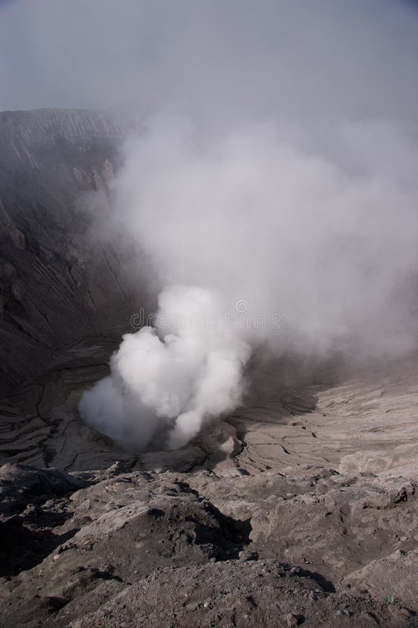 Gas eruption stock image. Image of shadow, polution, active - 11087217