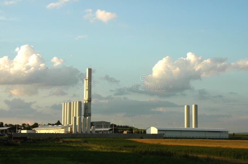Modern Cheese Factory Industrial Plant Stock Photo - Image of food ...