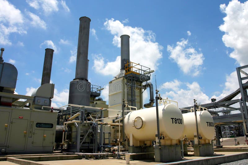 Gas factory stock image. Image of pipes, hazard, smog - 2665577