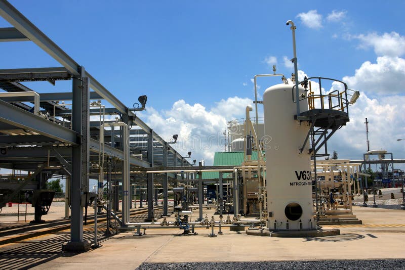 Gas factory stock image. Image of pipes, hazard, smog - 2665577