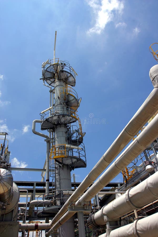 Gas factory stock photo. Image of plant, plume, manufacturing - 2675180