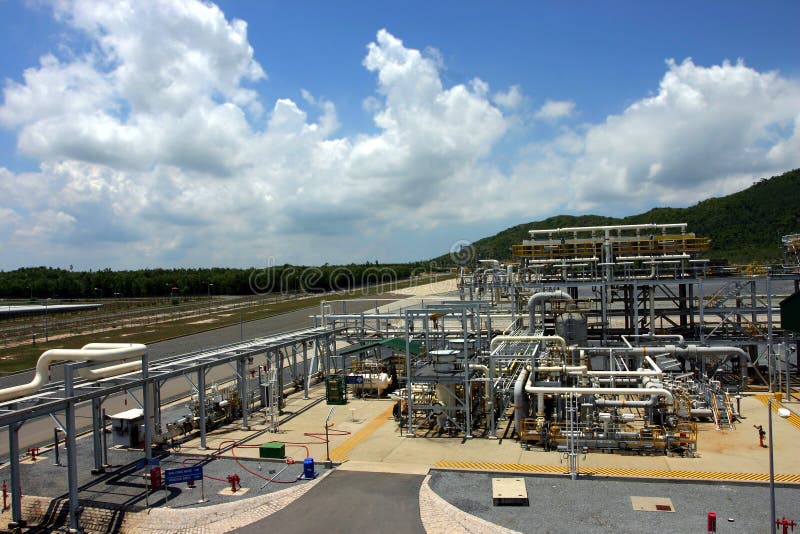 Gas factory stock image. Image of pipes, hazard, smog - 2665577