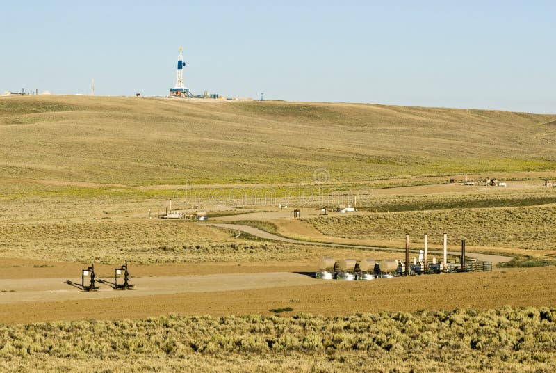 Oil field drilling stock photo. Image of industry, panhandle - 303858
