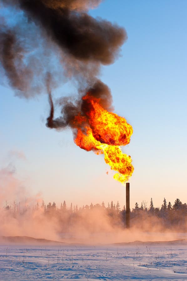 GAS FLARE stock photo. Image of fuel, fume, inject, flow - 17709162