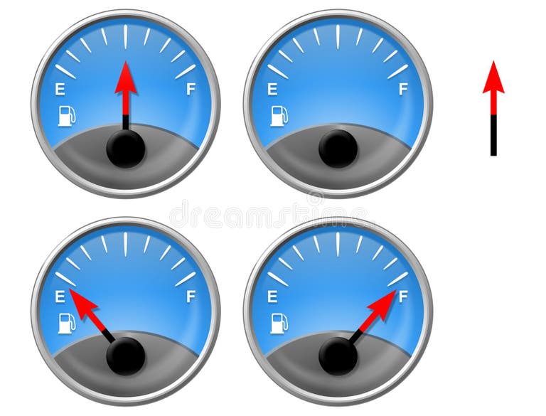 Empty Gas Gauge Stock Illustrations – 2,975 Empty Gas Gauge Stock ...