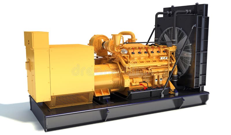 Diesel Generator Engine Background Stock Illustrations – 565 Diesel ...