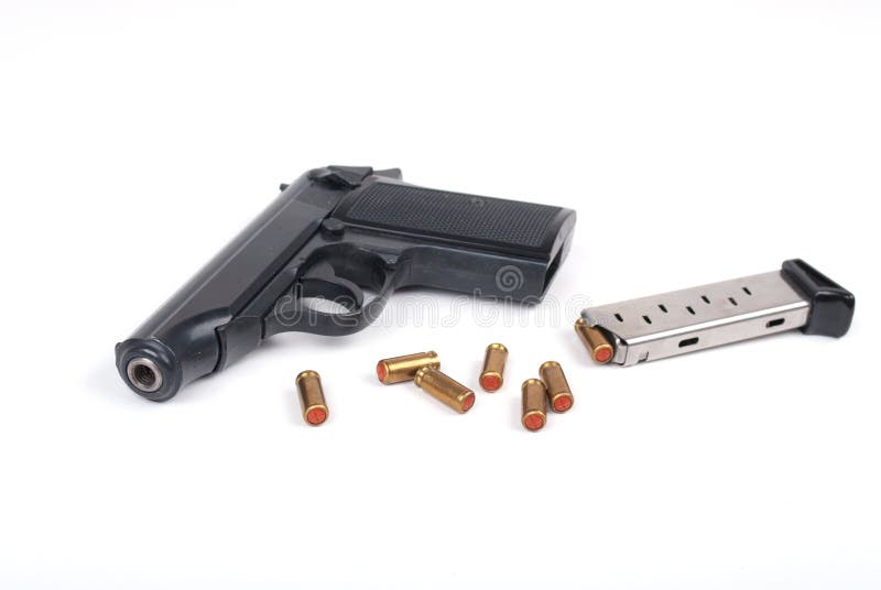 Gas gun stock photo. Image of defence, blank, cartridge - 29147448